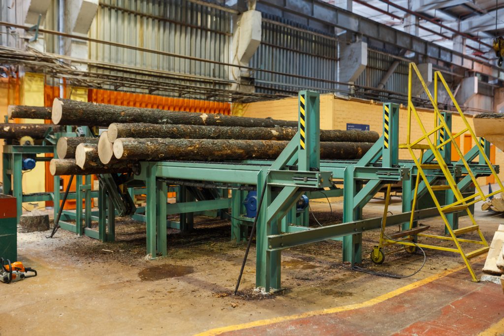 Sorting line for logs – ТЕХПРОМСЕРВИС